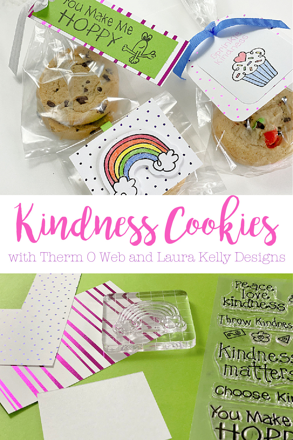 5 Little Monsters: Kindness Cookies with Therm O Web and Laura Kelly ...