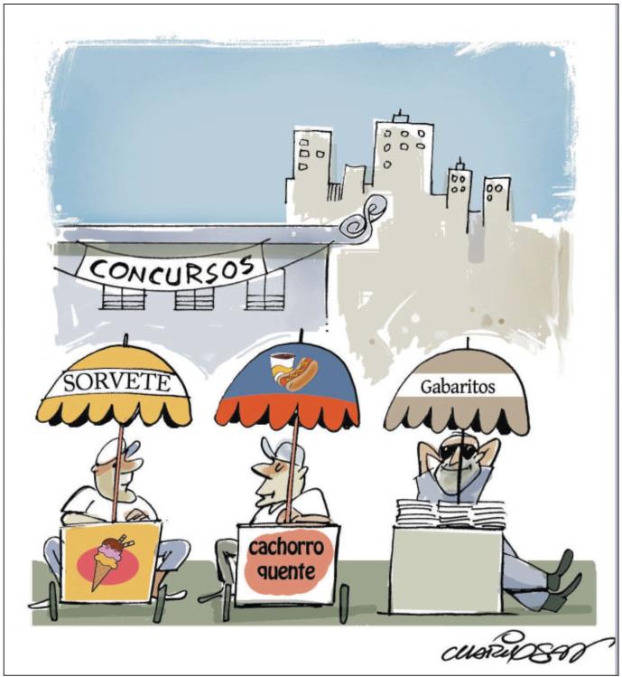 Professor Inácio Alcântara: Questões com charges