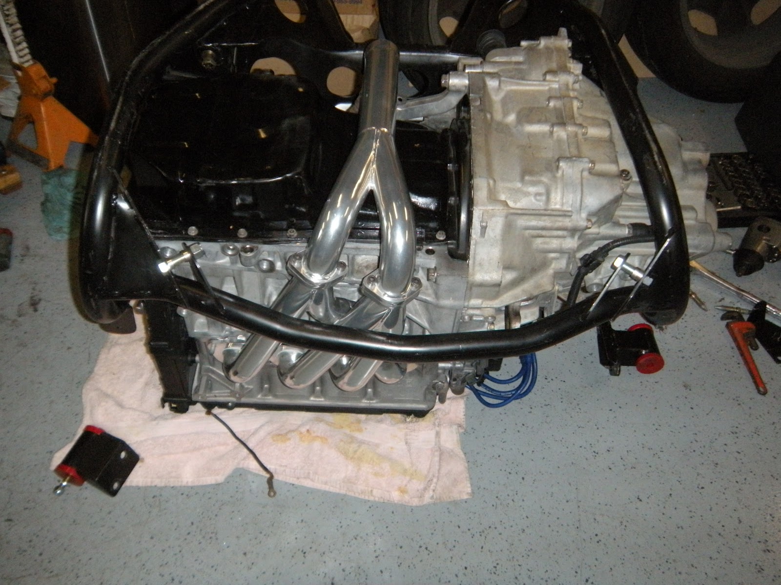 VTEC Mini Build: Frame/engine/hub fittings