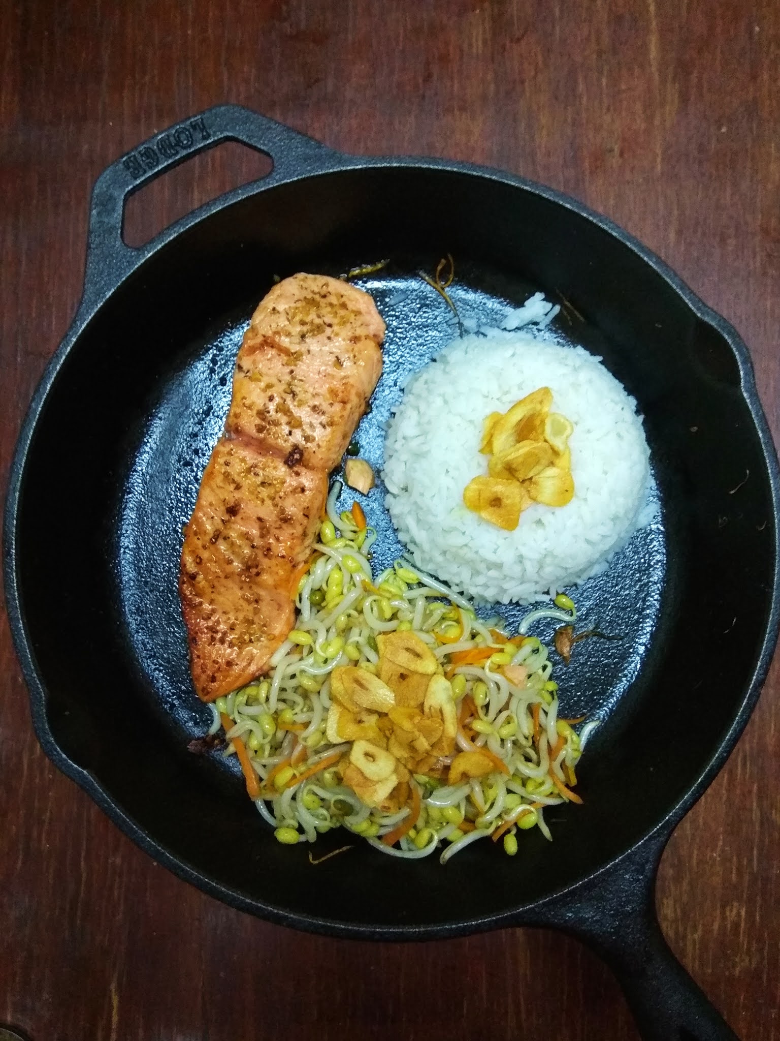 Elinluv's Tidbits Corner: Salmon Teppanyaki Rice