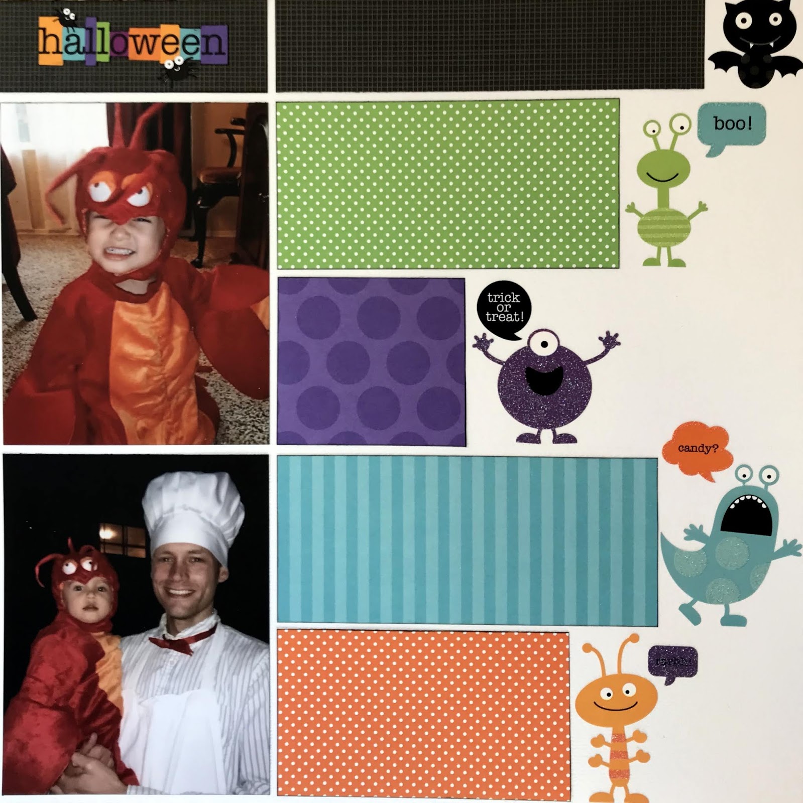 High Times in the High Desert: Doodlebug Halloween Layouts