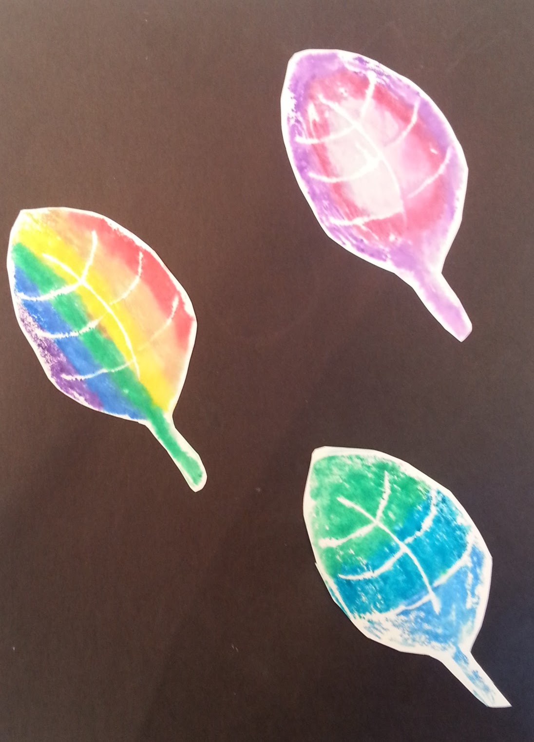 a faithful attempt: Leaf Styro Marker Prints