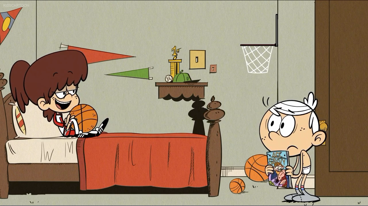 Shirtless Drawn Cartoon Boys & Men: Lincoln Loud in Briefs & Clyde ...