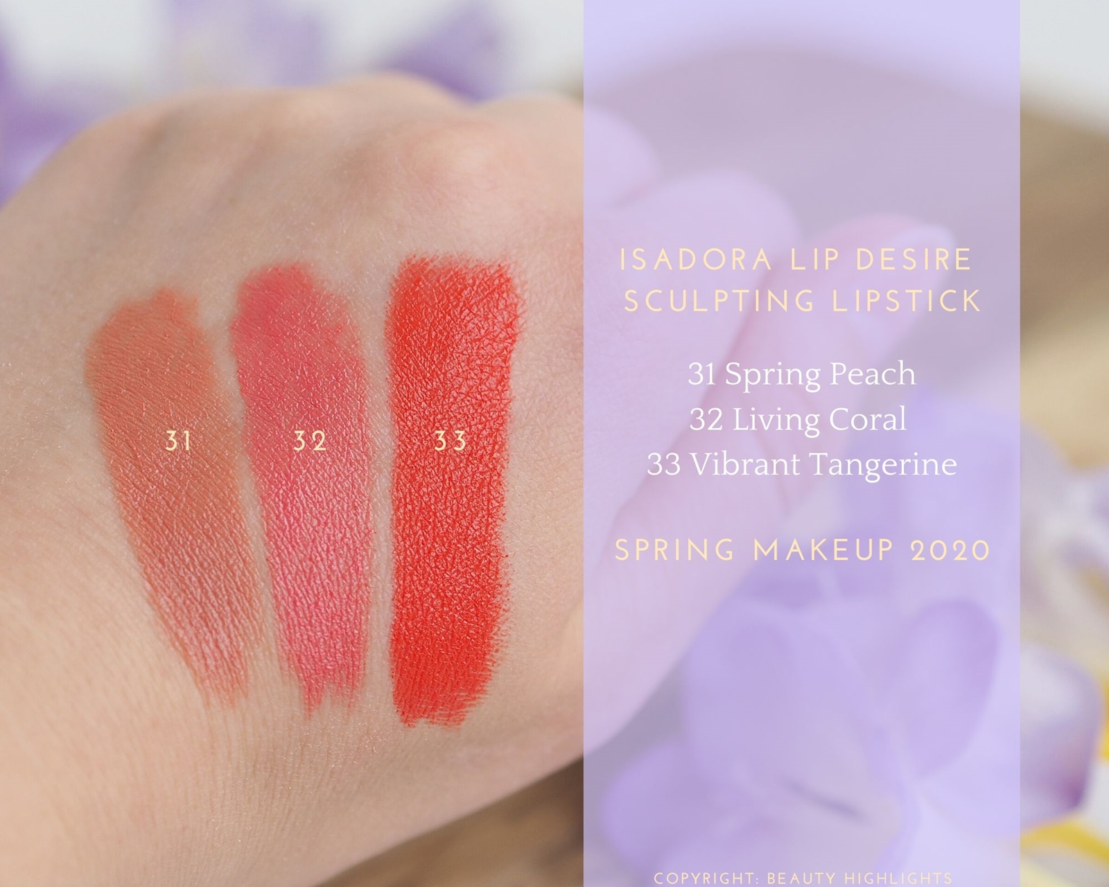 IsaDora Lip Desire Sculpting Lipstick - raikkaat uutuussävyt keväälle ...