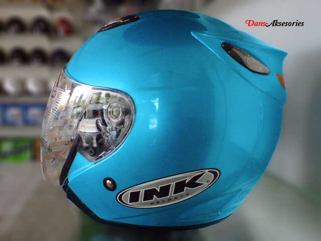 DANS MOTOR AKSESORIES: HELM INK CENTRO ICE BLUE