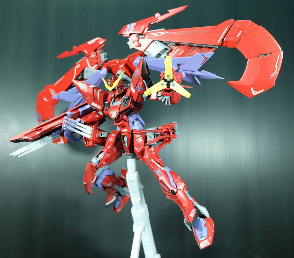 Custom Build: MG 1/100 Nebula Blitz Gundam