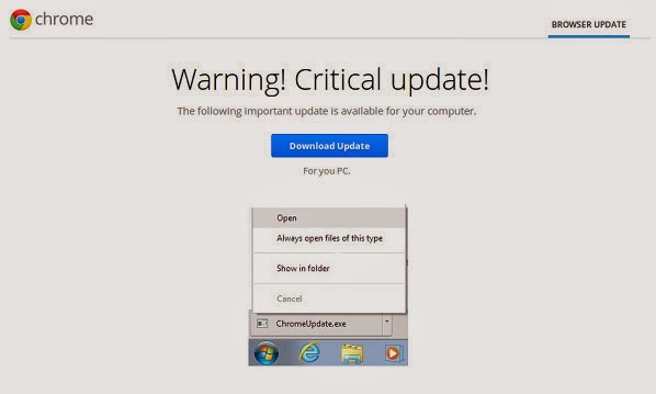 Fake app attack fake browser - babelod