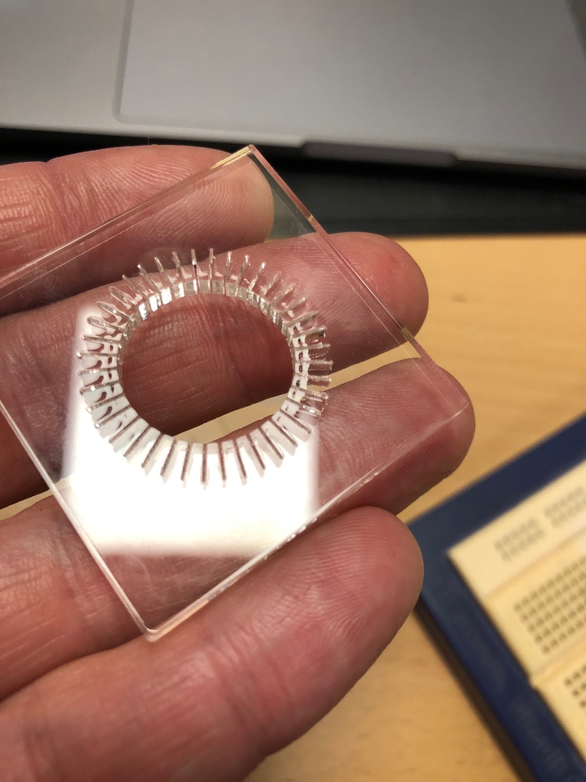 A to Synth: LED dial light pipes