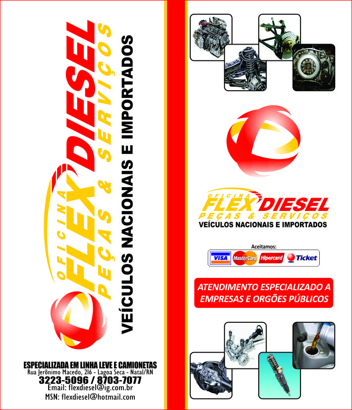 Oficina Flex Diesel: Atendimento a empresas e órgãos públicos