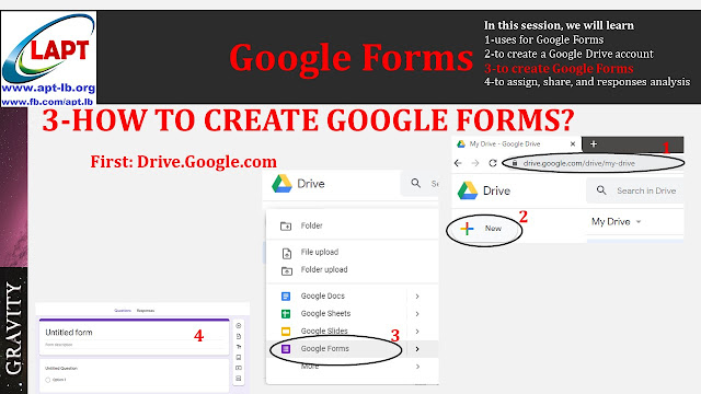 Creating quiz using Google forms
