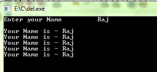 10 simple program in C language