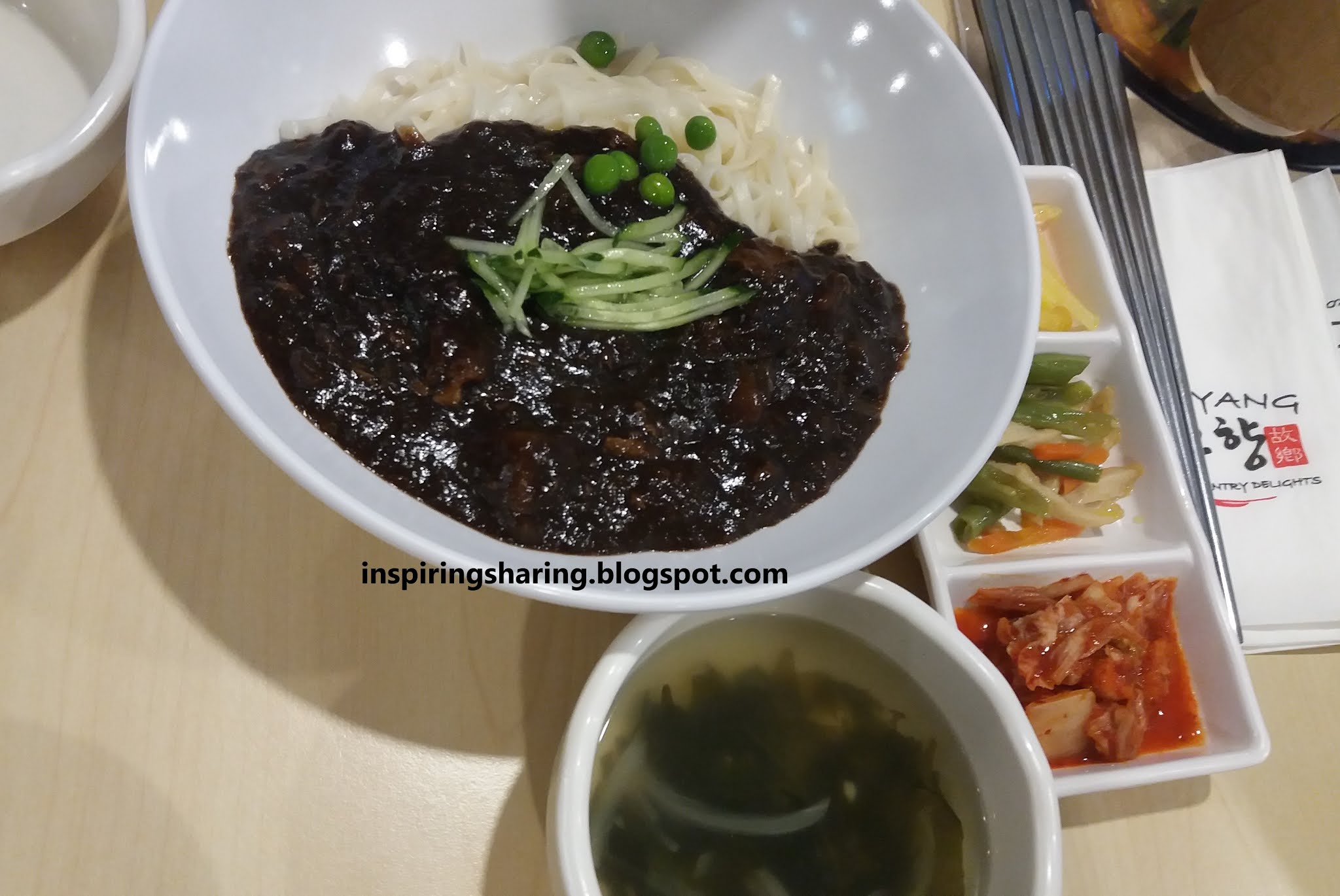 Trying Jajangmyeon at Ko Hyang Sunway Pyramid