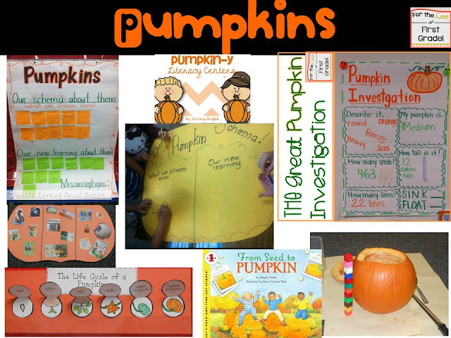 For the Love of First Grade: Spiders, Bats & Pumpkins Oh My! It's OCTOBER!