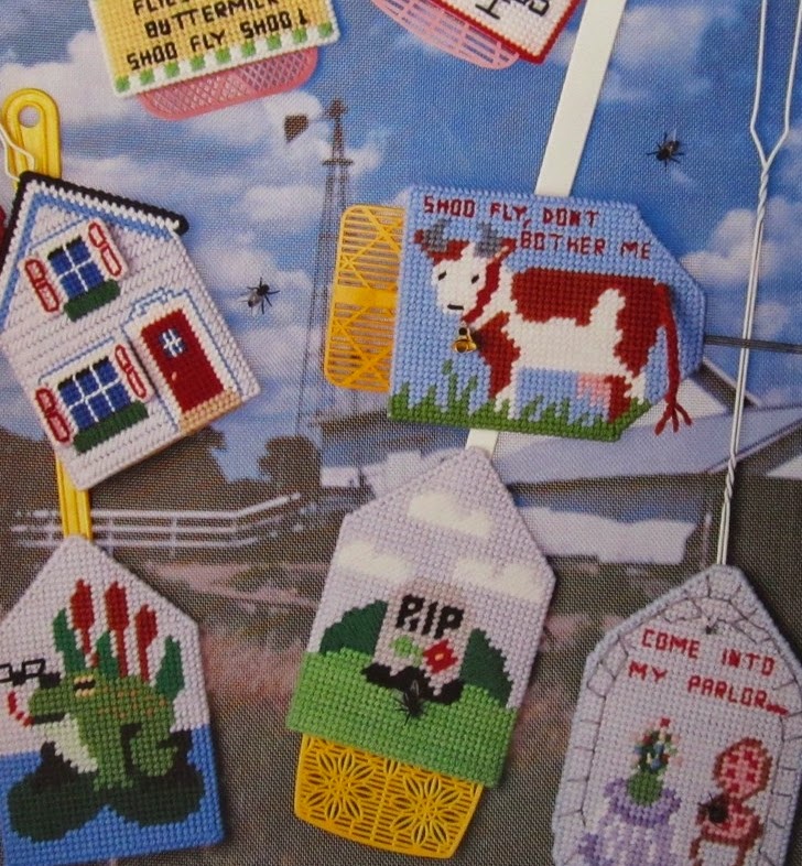 SimplySewing: Plastic Canvas Patterns Booklet Fly Swatter Covers