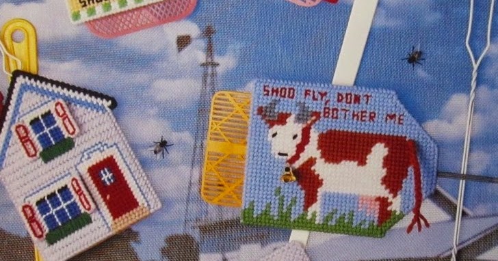 SimplySewing: Plastic Canvas Patterns Booklet Fly Swatter Covers