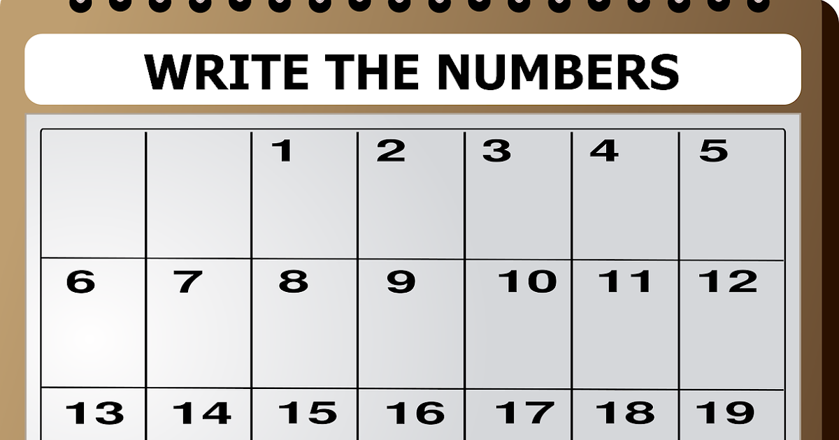 WRITE THE NUMBERS
