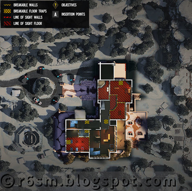 【2020最新】レインボーシックス シージ マップ（見取り図）一覧【R6S】 - Galnesoft