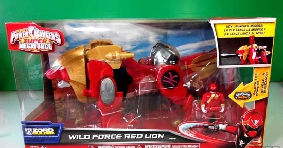 Power Ranger Wild Force Red Lion