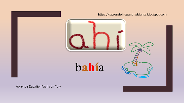 APRENDE ESPAÑOL FÁCIL: La letra hache "h" intermedia