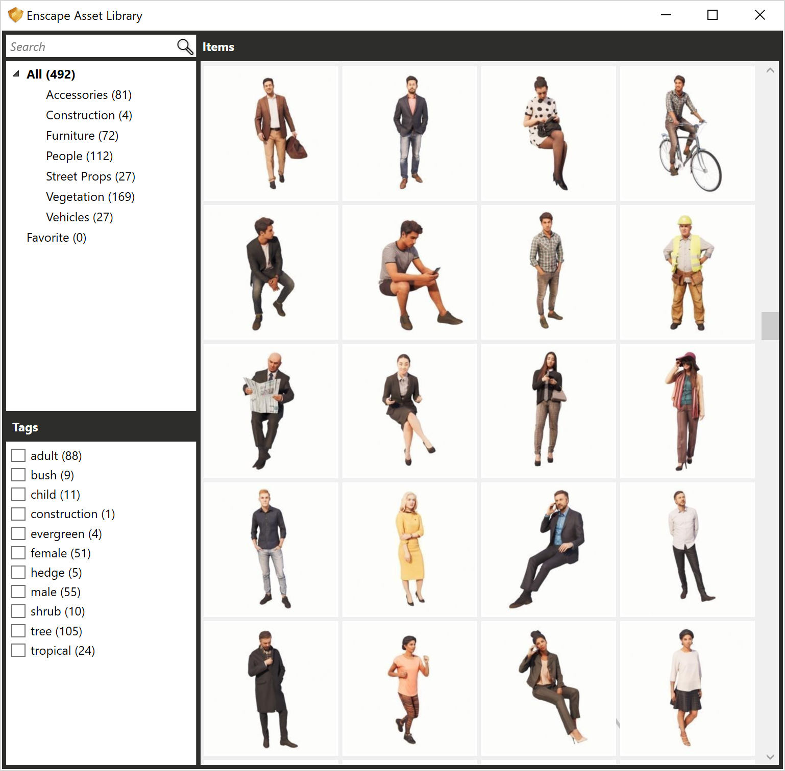 BIM Chapters: Enscape Asset Library Update
