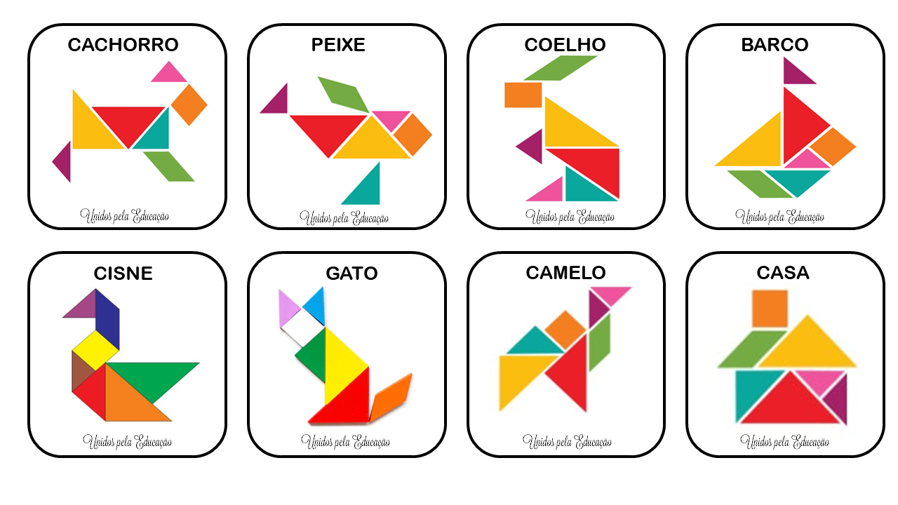 JOGO DO TANGRAM - UNIDOS PELA EDUCAÇÃO