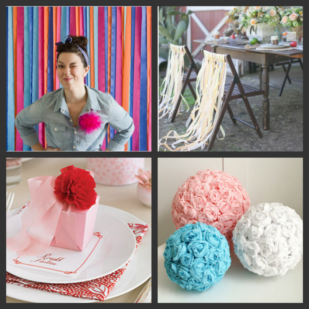 Weddings Are Fun Blog How To Use Crepe Paper Streamers In Your Wedding Weddings Are Fun Blog How To Use Crepe Paper Streamers In Your Wedding
