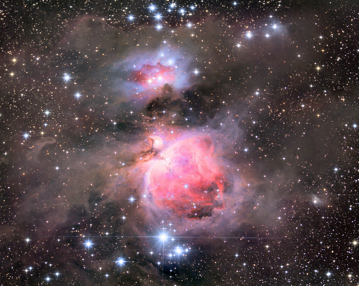 Desert Skies Astrophotography: 25 Hours exposure time on Orion