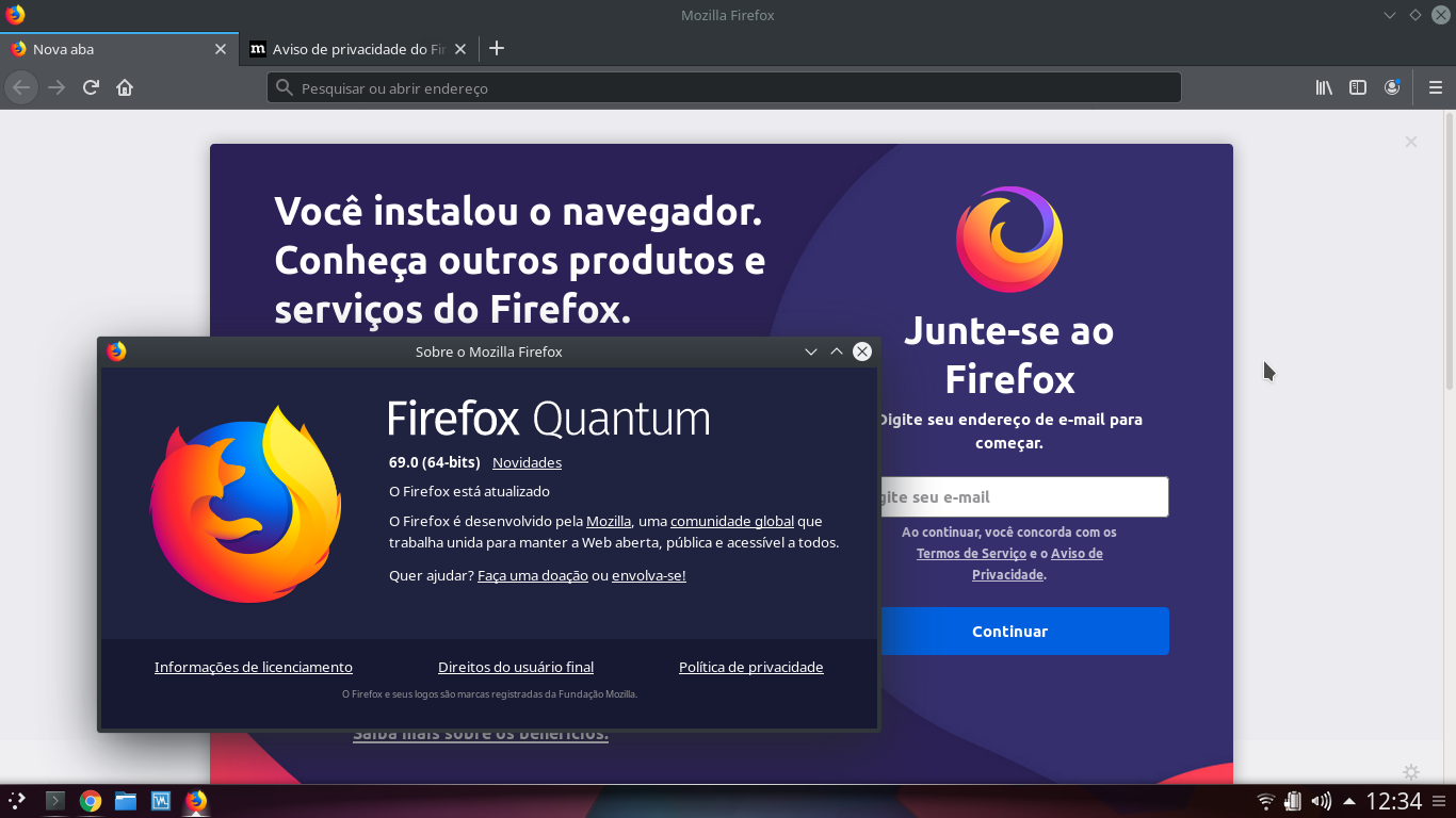 Firefox 69 é lançado com varias novidades