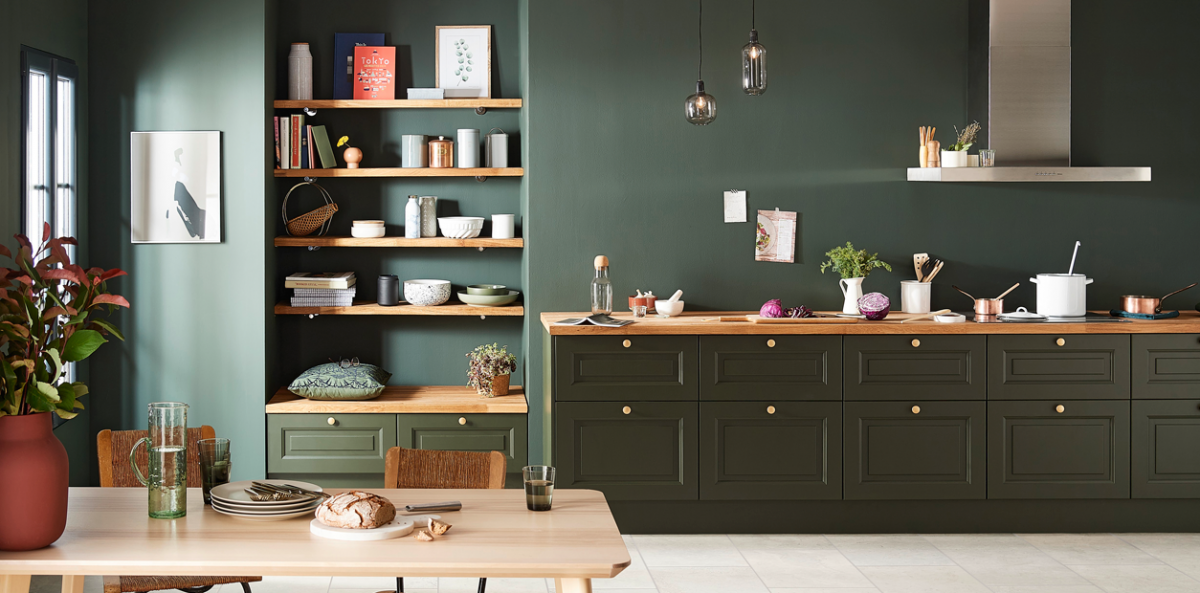 Tendência 2020: Cozinhas verde