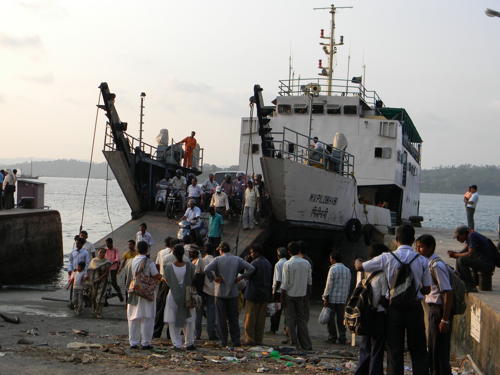 AwesomeAndamans: Reached the Chatham Jetty, in Port Blair, via the ...
