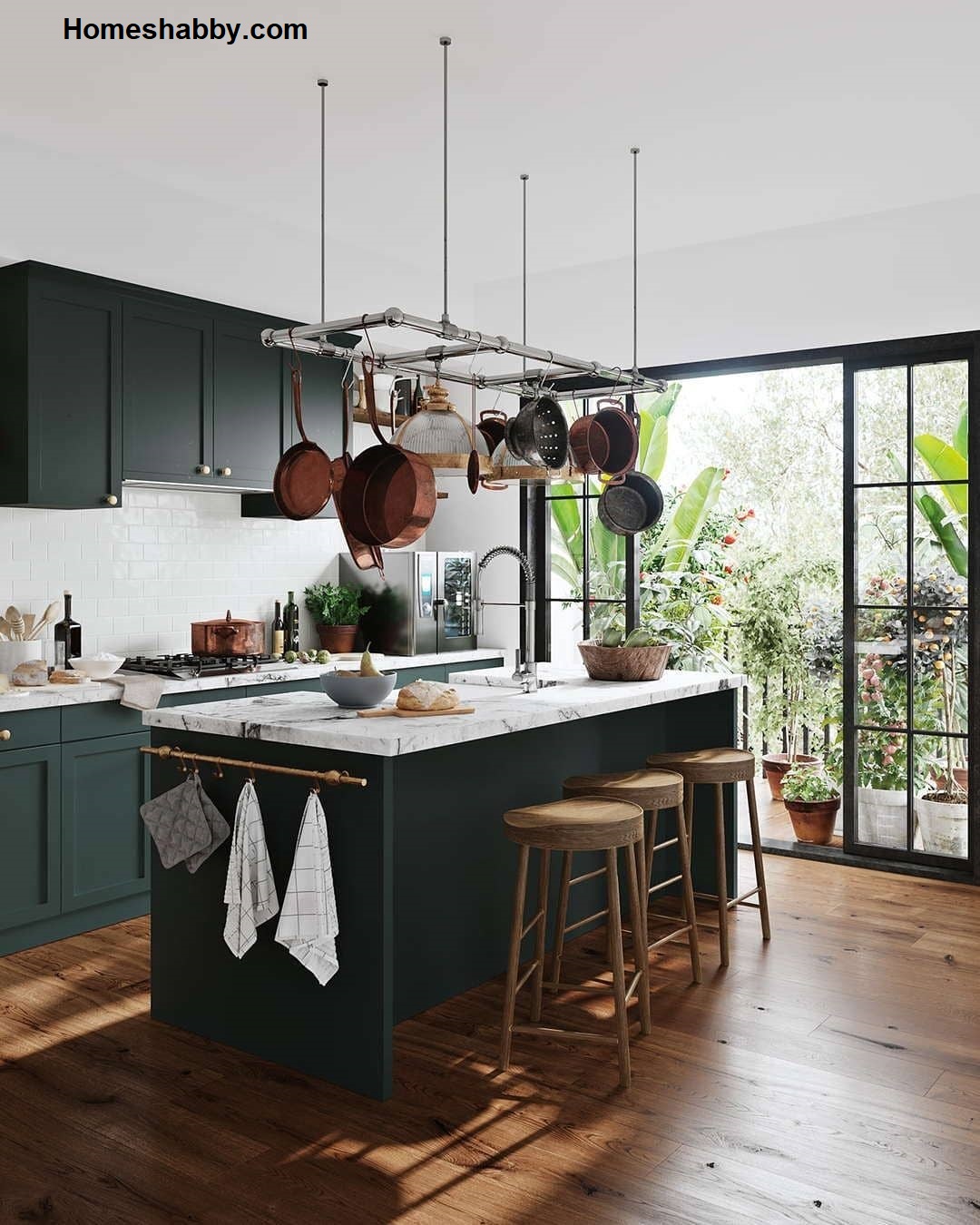 7 Desain Kitchen Set Mewah untuk Rumah Megah dengan Ruangan yang Luas ...