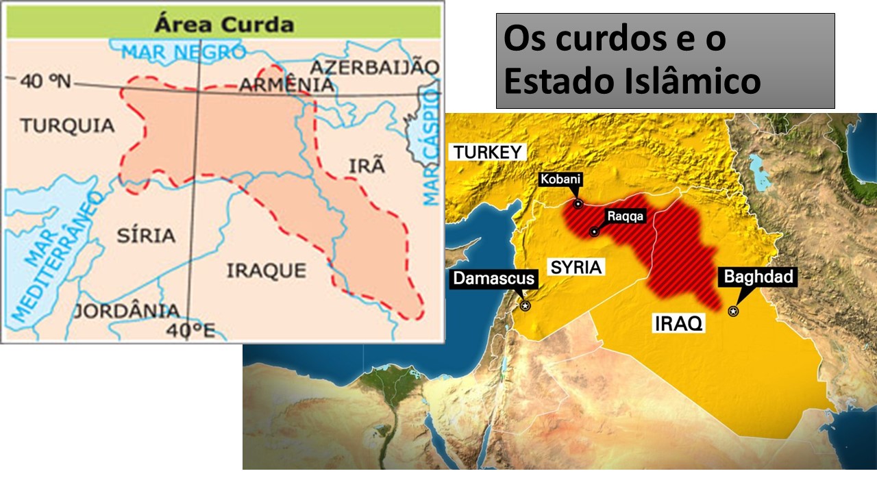 Lu Geografando: Curdos e o Estado Islãmico