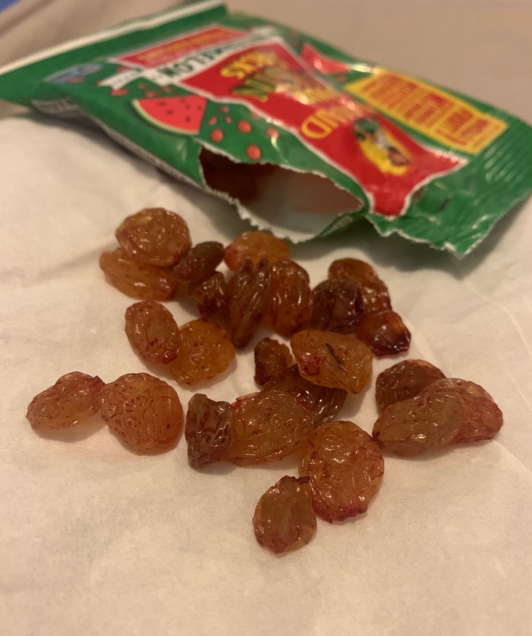 FOODSTUFF FINDS: Sun Maid Sour Raisin Snacks Watermelon Flavoured ...