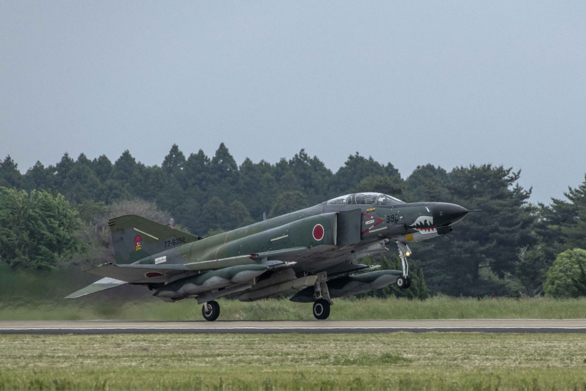 自遊な時間: 百里基地4 RF-4E，RF-4EJ 離陸