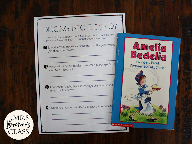 Amelia Bedelia | Book Activities | Mrs. Bremer's Class