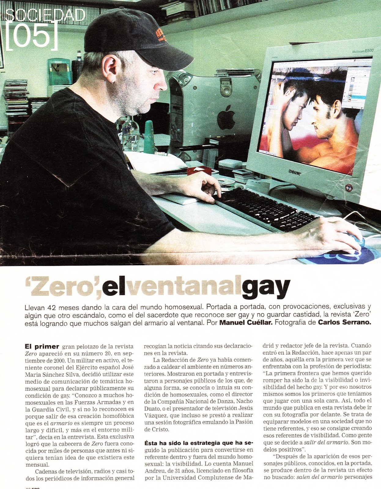 La ficha rosa del trivial: Estos fueron los temas de portada de la revista ZERO. Años 1998-1999.