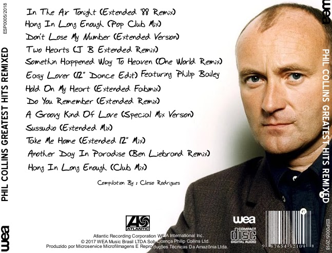 Mastermix Music: Phill Collins Greatest Hits Remixed