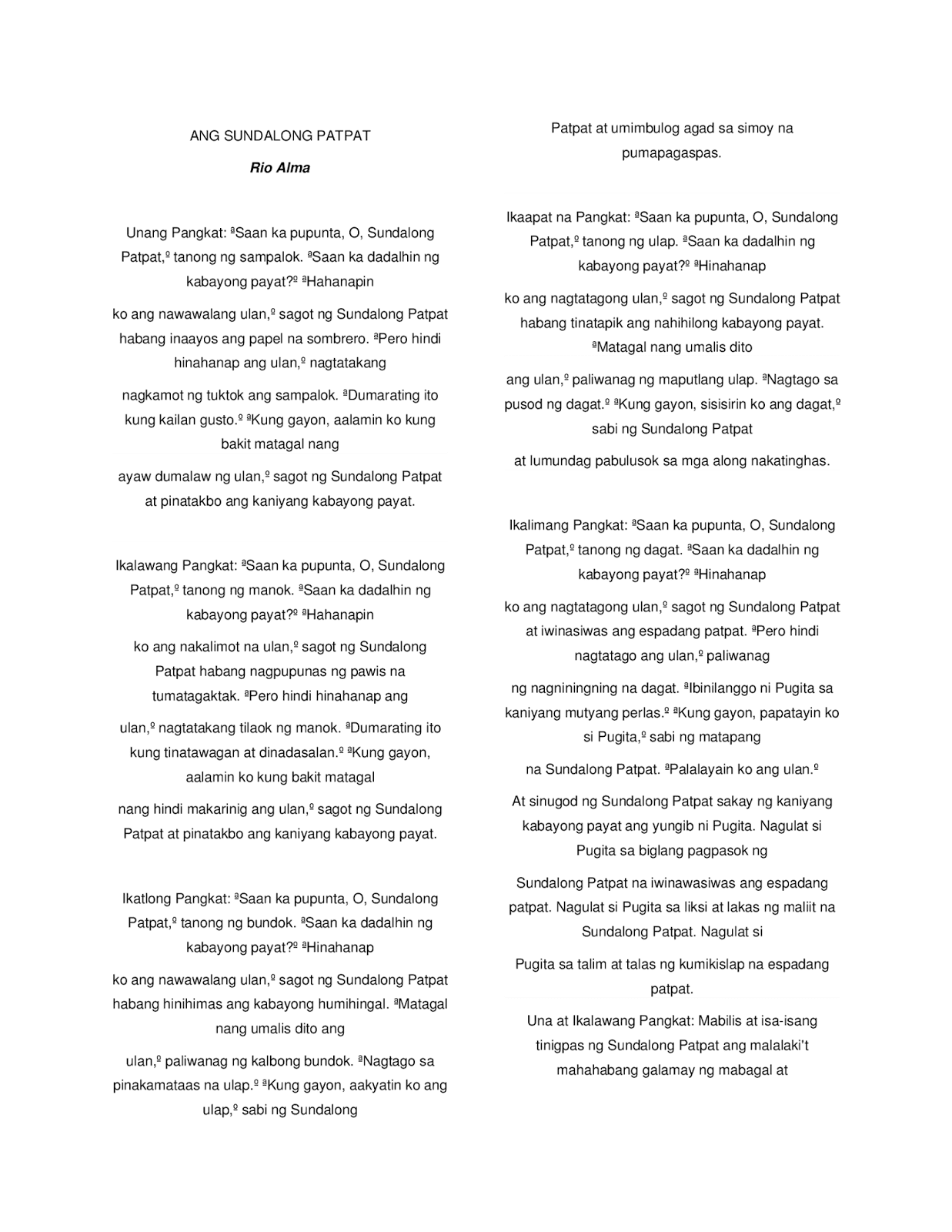 ang sundalong patpat - philippin news collections