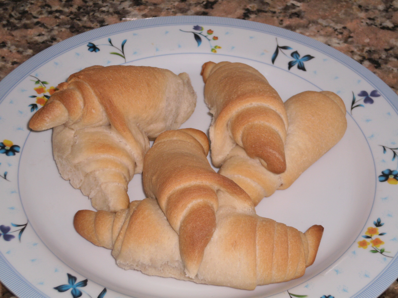 Recetas Panes Artesanales: Receta de cuernitos artesanales