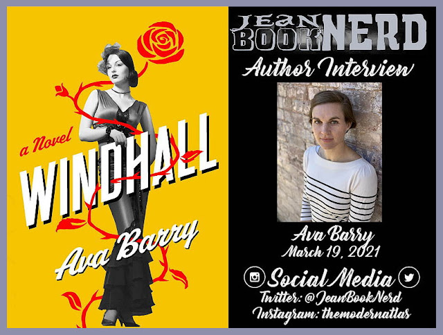 Ava Barry Interview - Windhall: A Novel ~ JeanBookNerd