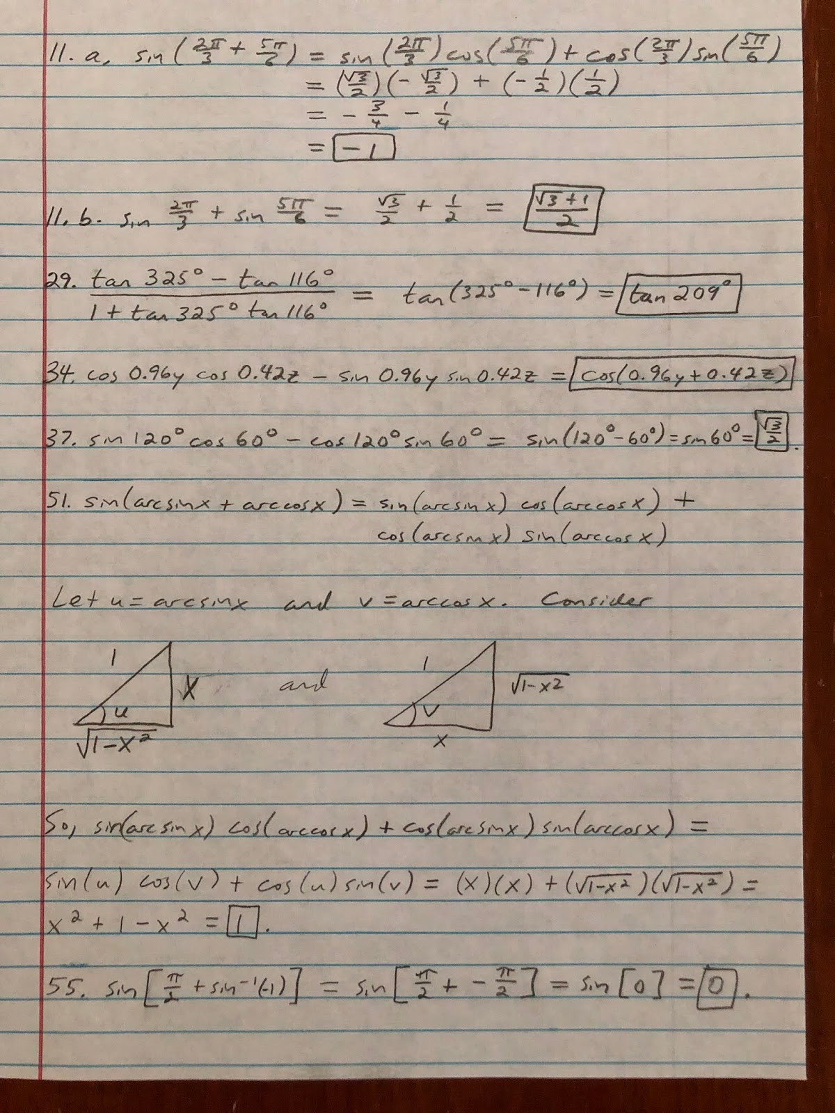 Professor Frank s Math Blog Part 3 Sum And Difference Formulas Professor Frank s Math Blog Part 3 Sum And Difference Formulas