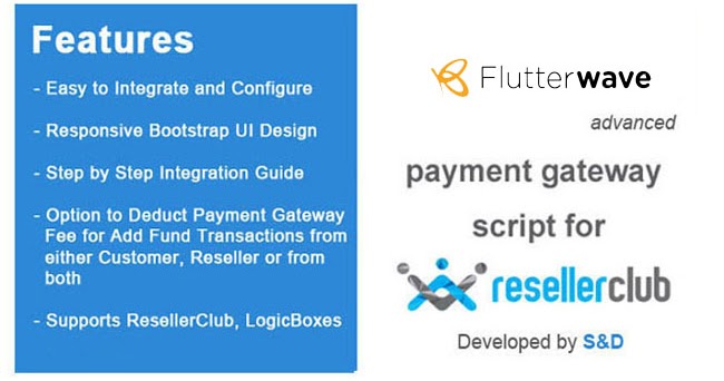 How to Integrate Flutterwave Payment Gateway with ResellerClub