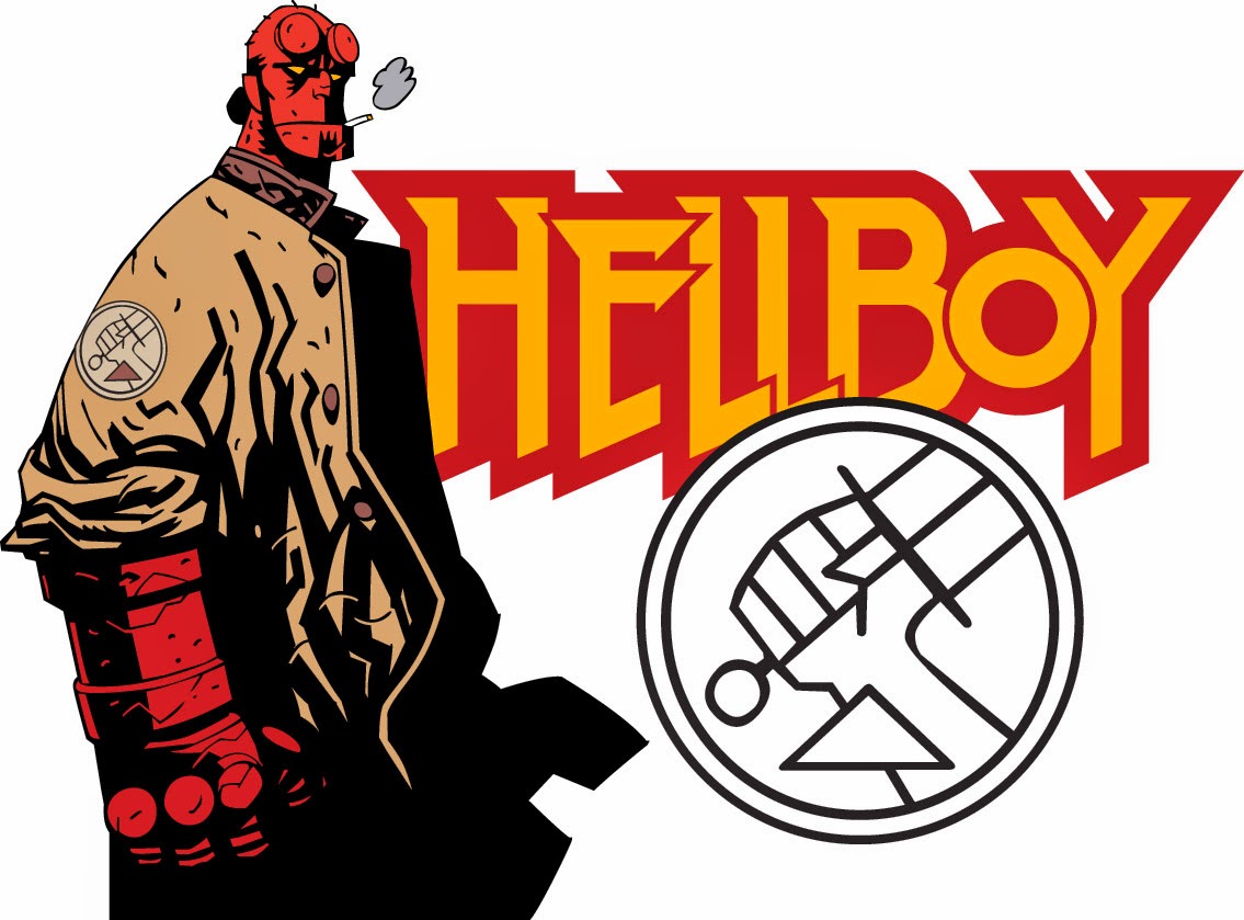 comic cartoons: Hellboy