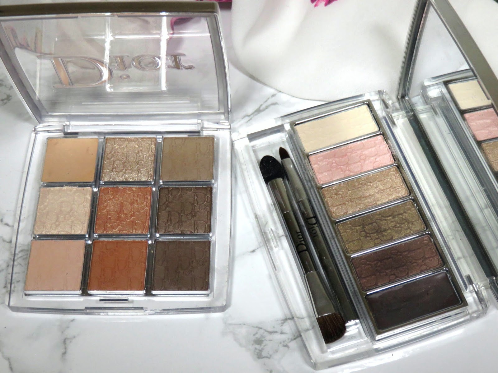 | Review | Dior Backstage Collection Eyeshadow Palette in Cool & Warm ...