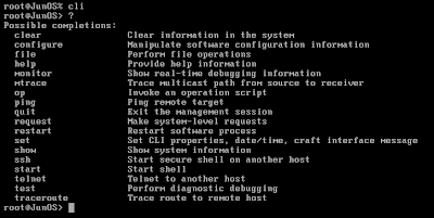 Cường: Giao diện dòng lệnh của Juniper router_Juniper router command ...