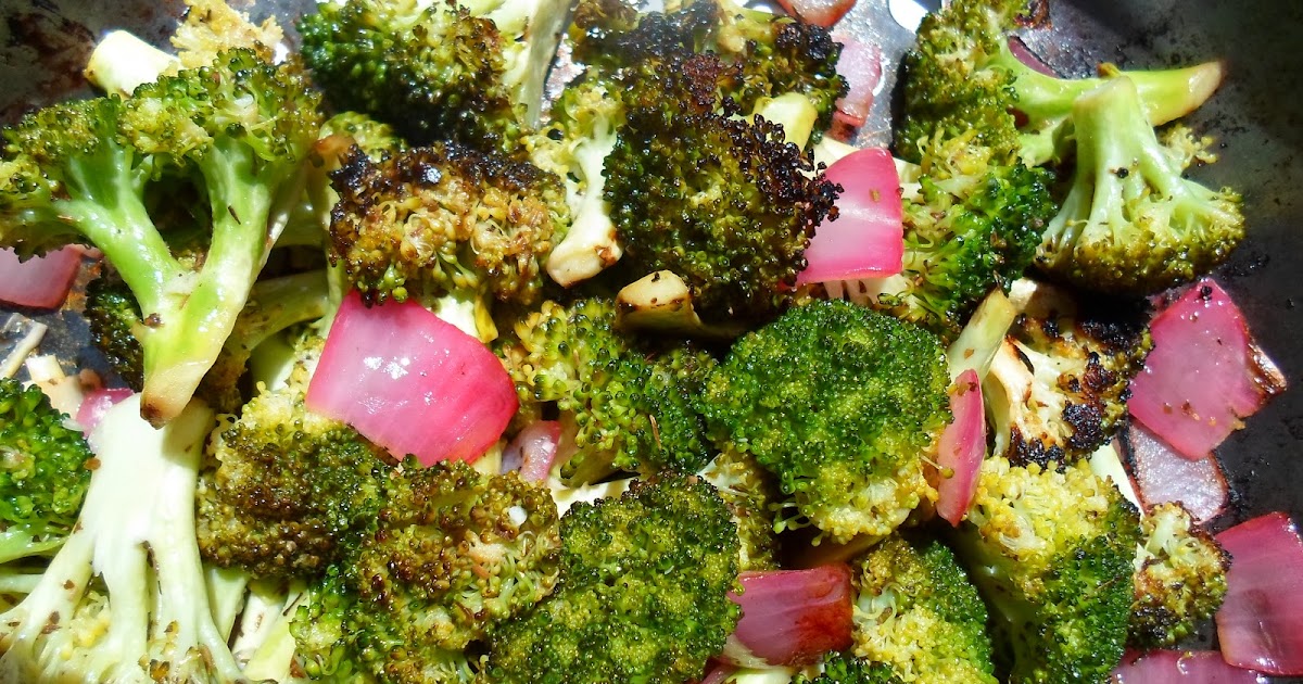 Happier Than A Pig In Mud: Lemon and Garlic Marinated Grilled Broccoli