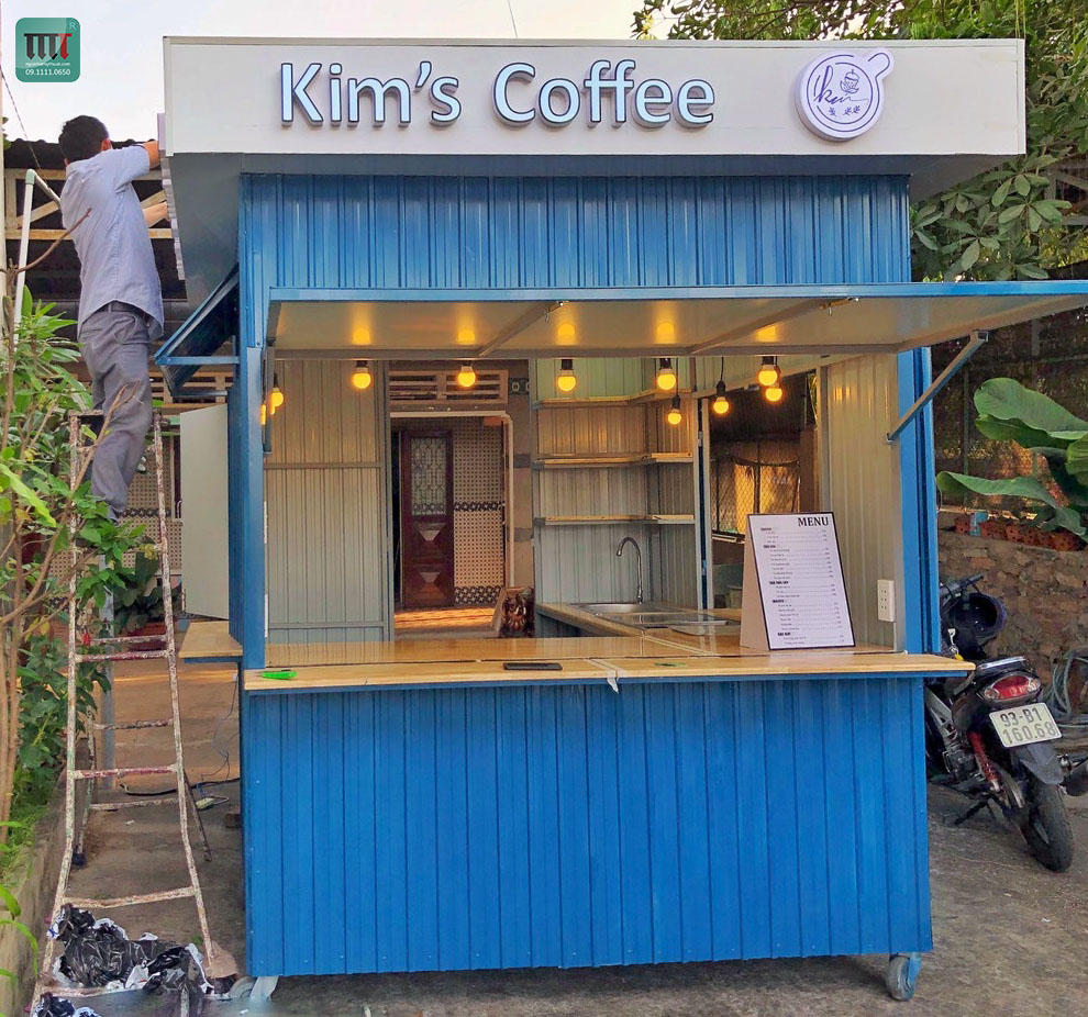 Xe kiot cafe trà sữa rẻ đẹp Bình Dương, Đồng Nai, TPHCM ~ Thiết kế Thi ...