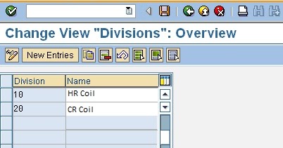 How to Create Division in SAP SD
