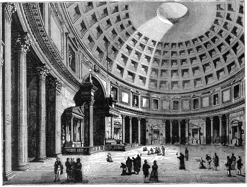 Wallmarks: Architectural Box: The Pantheon in Rome