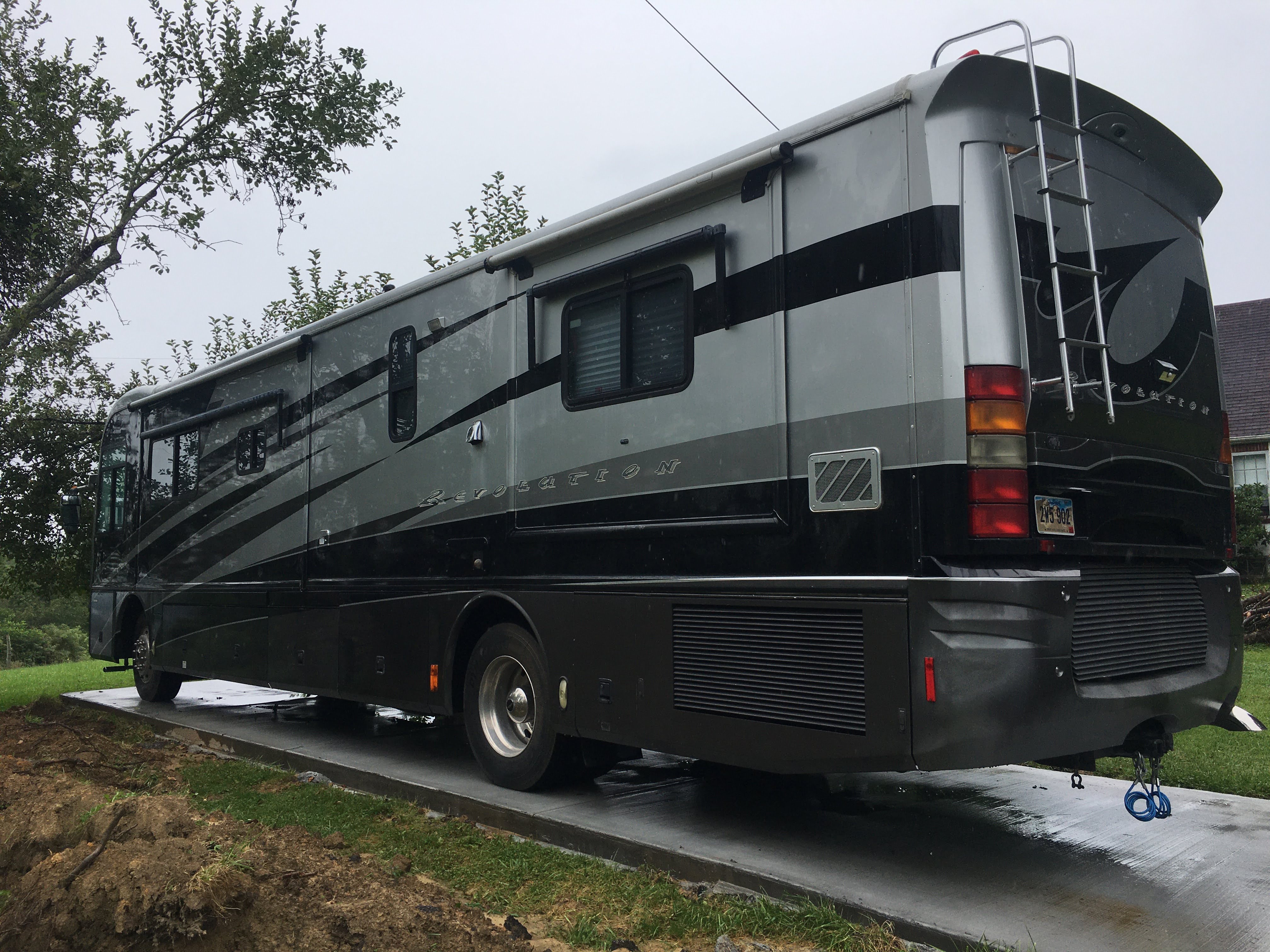Our RV Adventures: New Parking Site Complete!